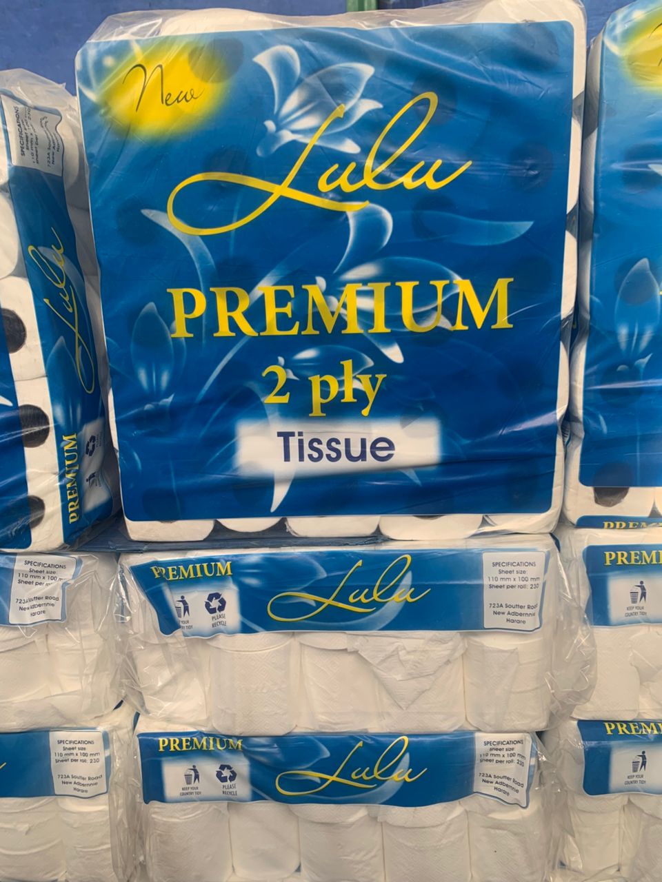 LULU PREMIUM TISSUES 2PLY 50PACK – Trade Centre