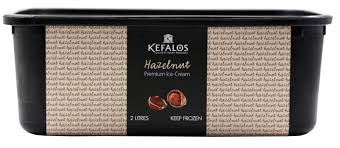 #KEFALOS HAZELNUT ICE CREAM 2L – Trade Centre